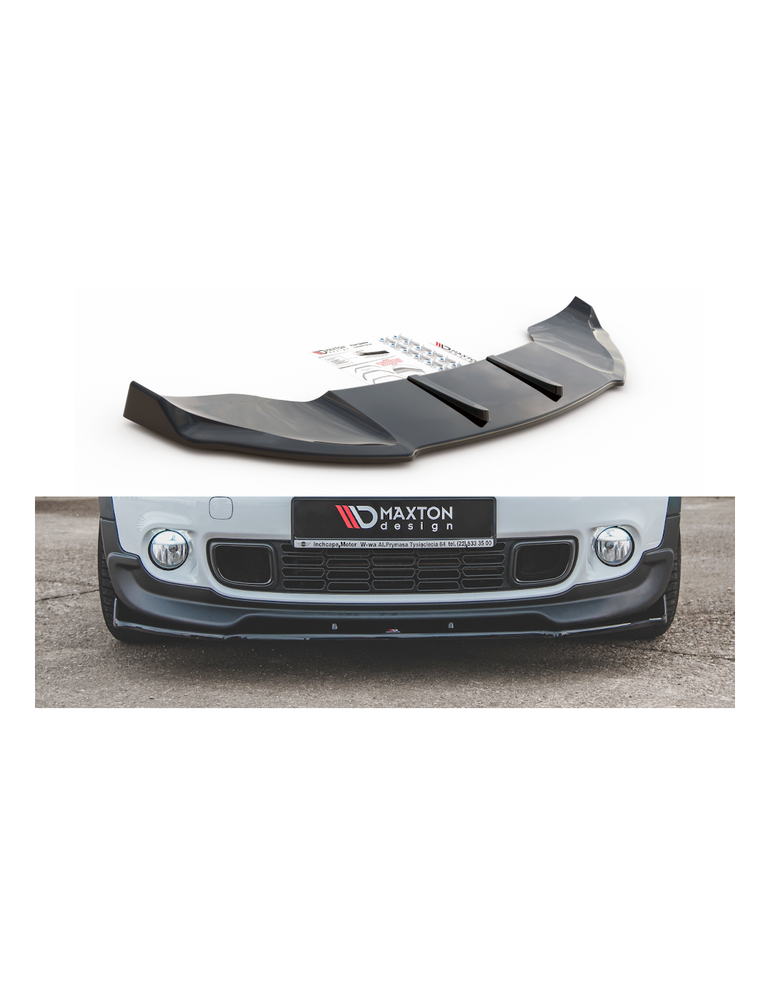 Lip delantero Mini Countryman R60 JCW