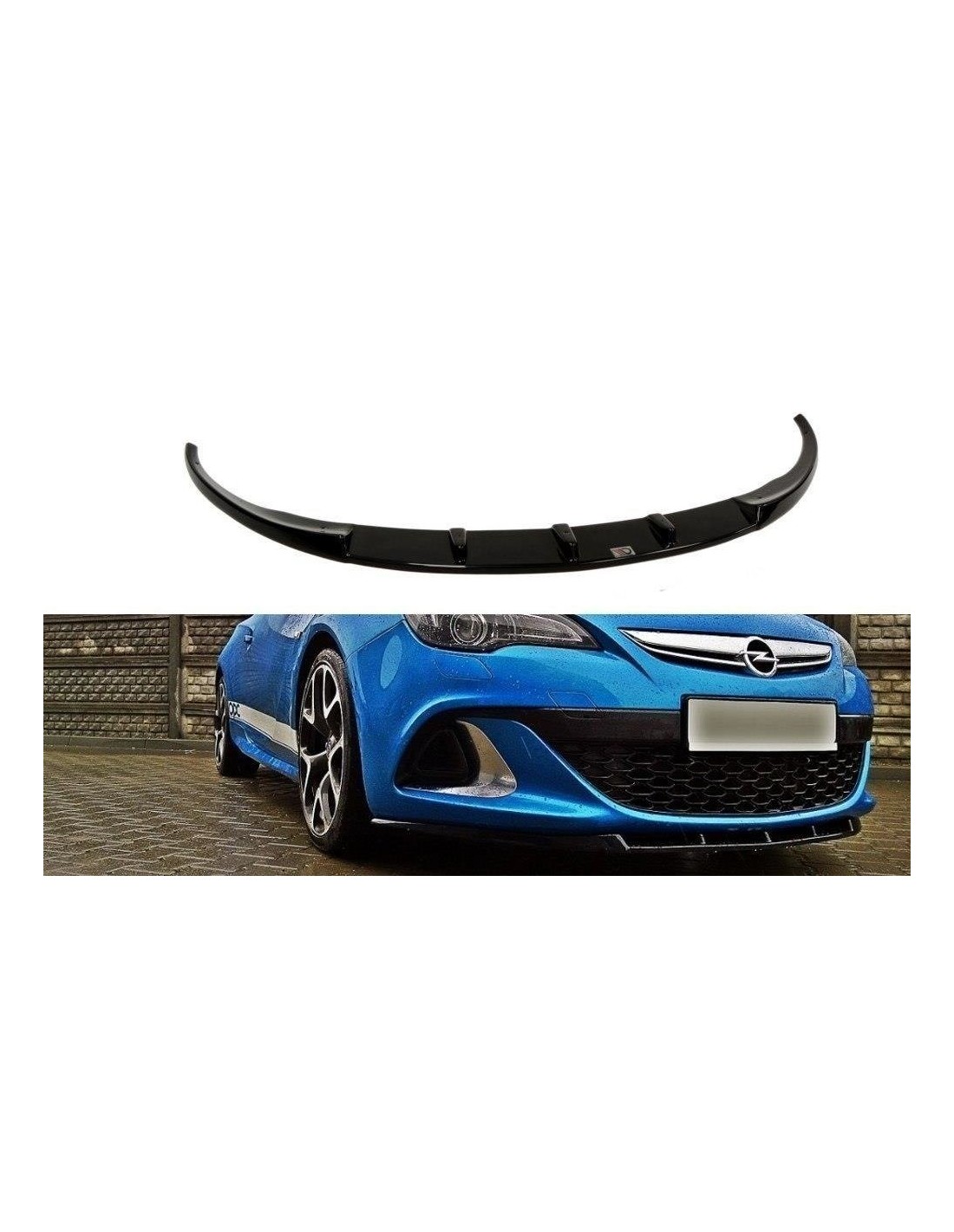 Lip delantero Opel Astra J OPC Nurburgring