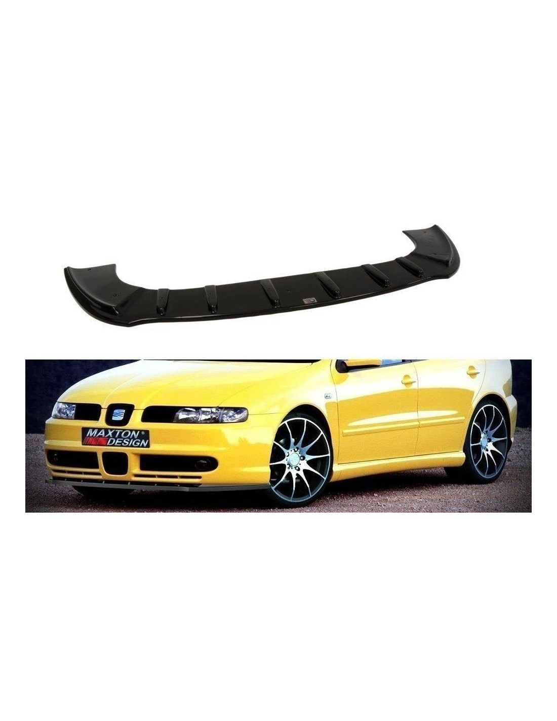 Lip delantero Seat Leon 1M (Para parachoques Seat Sport)