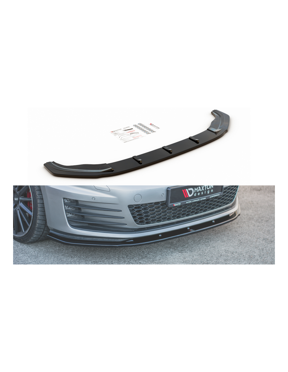Lip delantero V.1 Volkswagen Golf VII GTI