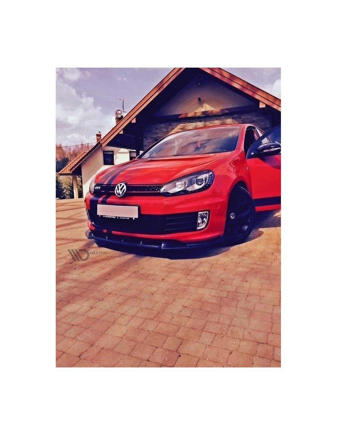 Lip delantero V.1 Volkswagen Golf VI GTI 35TH
