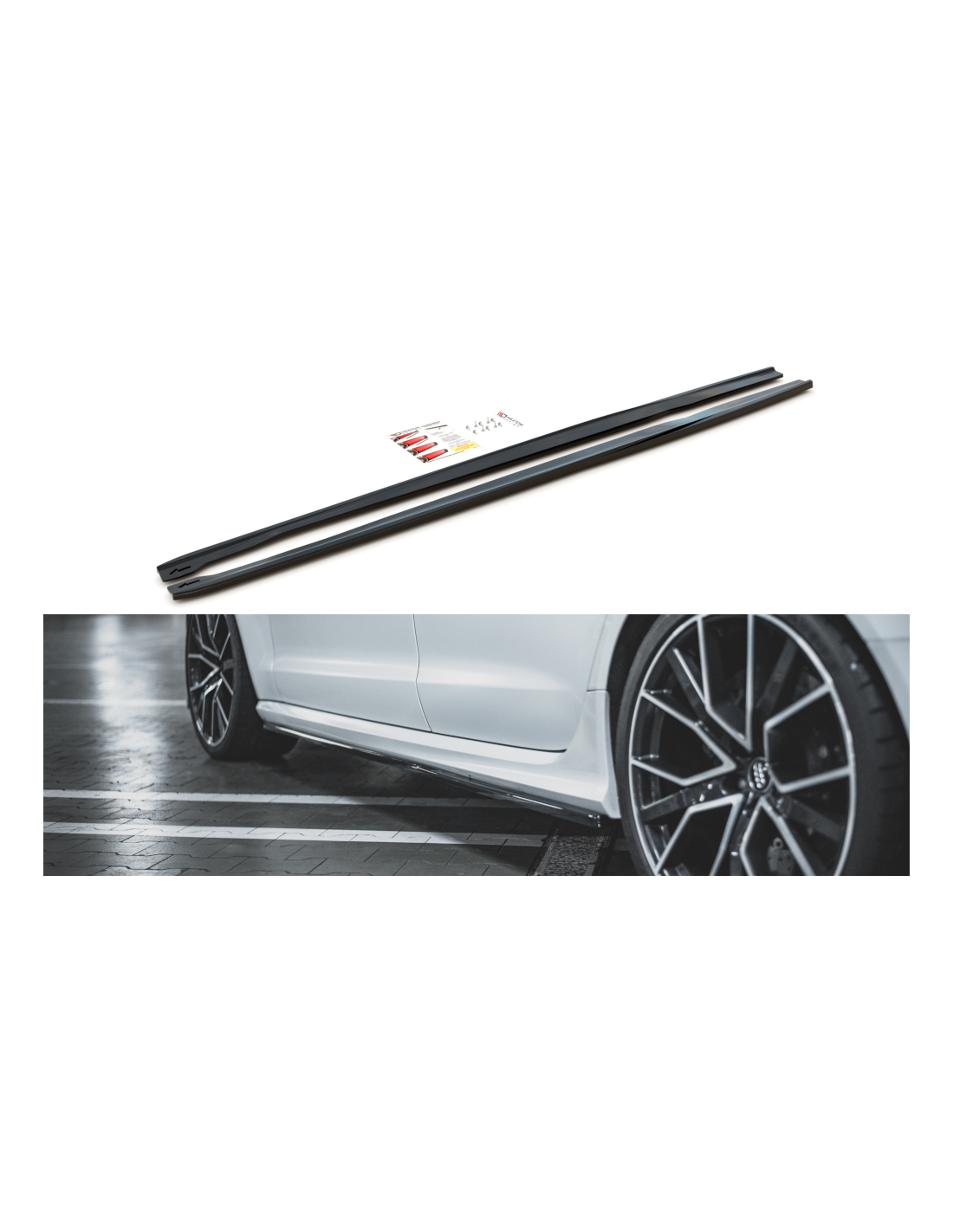 Faldones laterales V.2 Audi RS6 C7 (Incluido Facelift)