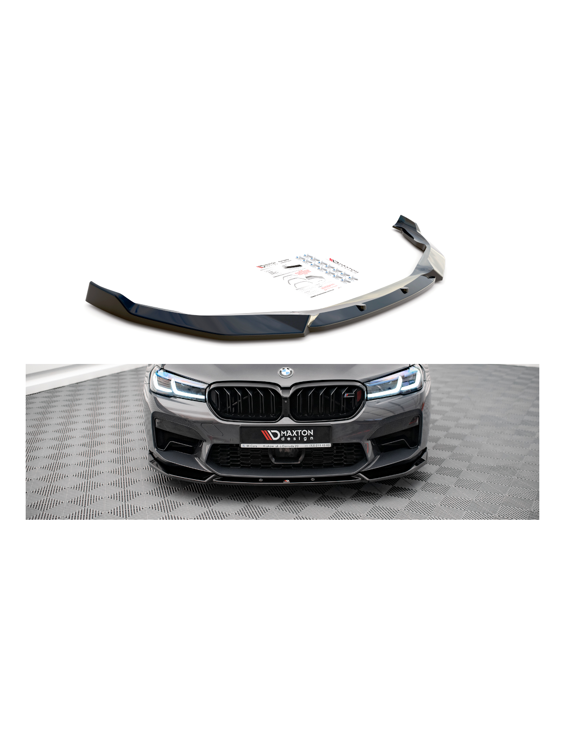 Lip delantero V.1 BMW M5 F90 (Facelift)