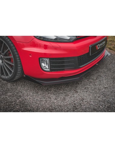 Lip delantero Racing Durability V.3 Volkswagen Golf VI GTI (Con flaps)
